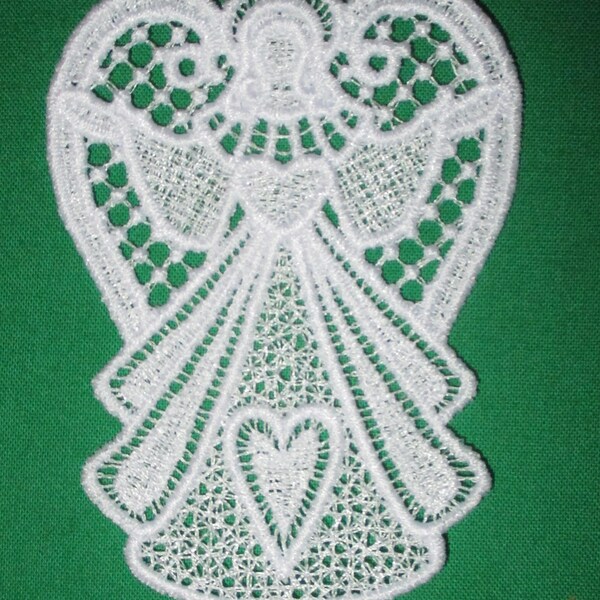 Lace Angel Ornament - Etsy