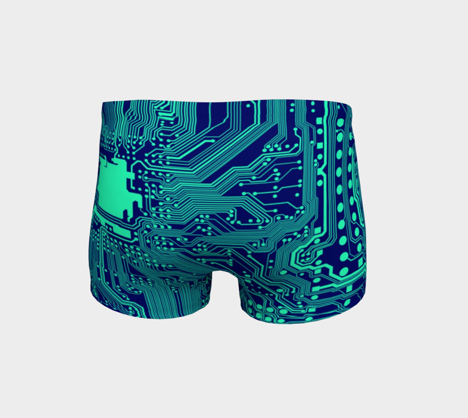 Circuit Board Shorts (blue/aqua) - Etsy