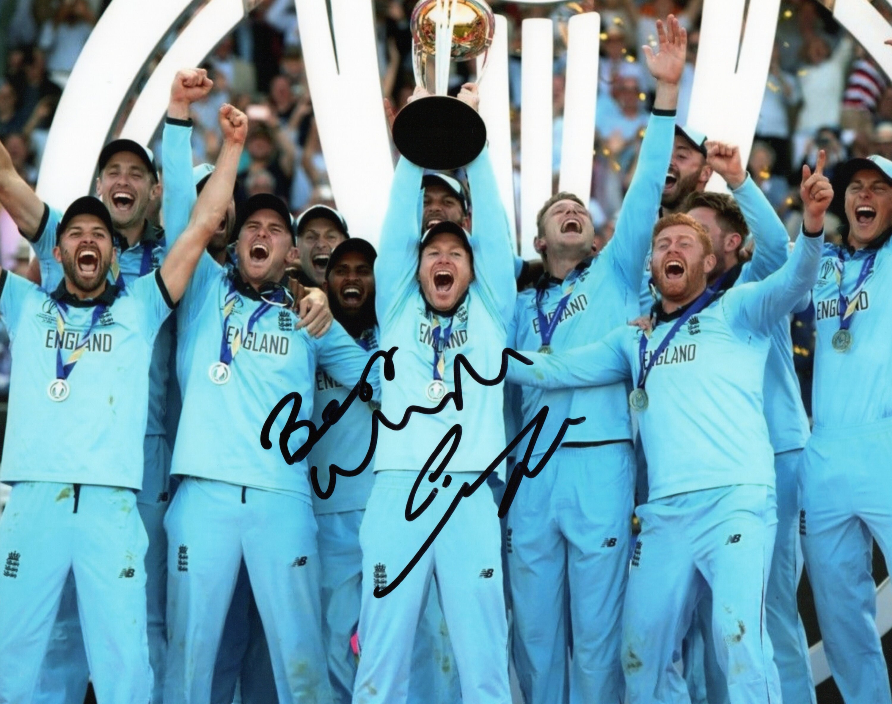 Buy Limited Edition Eoin Morgan England Cricket Signed Photograph CERT ...