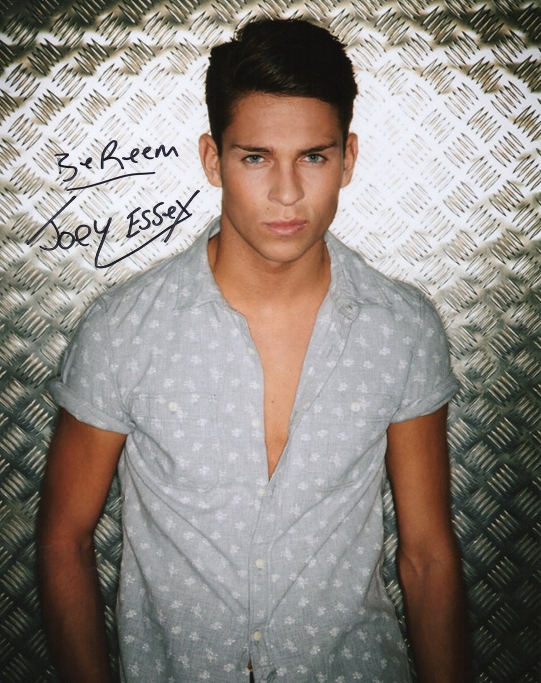 Limited Edition Joey Essex Towie Signed Photograph CERT PRINTED ...