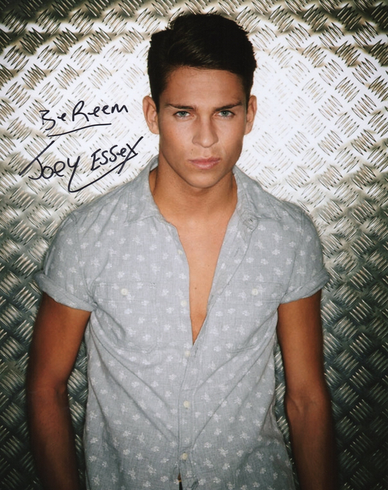 Limited Edition Joey Essex Towie Signed Photograph CERT PRINTED ...