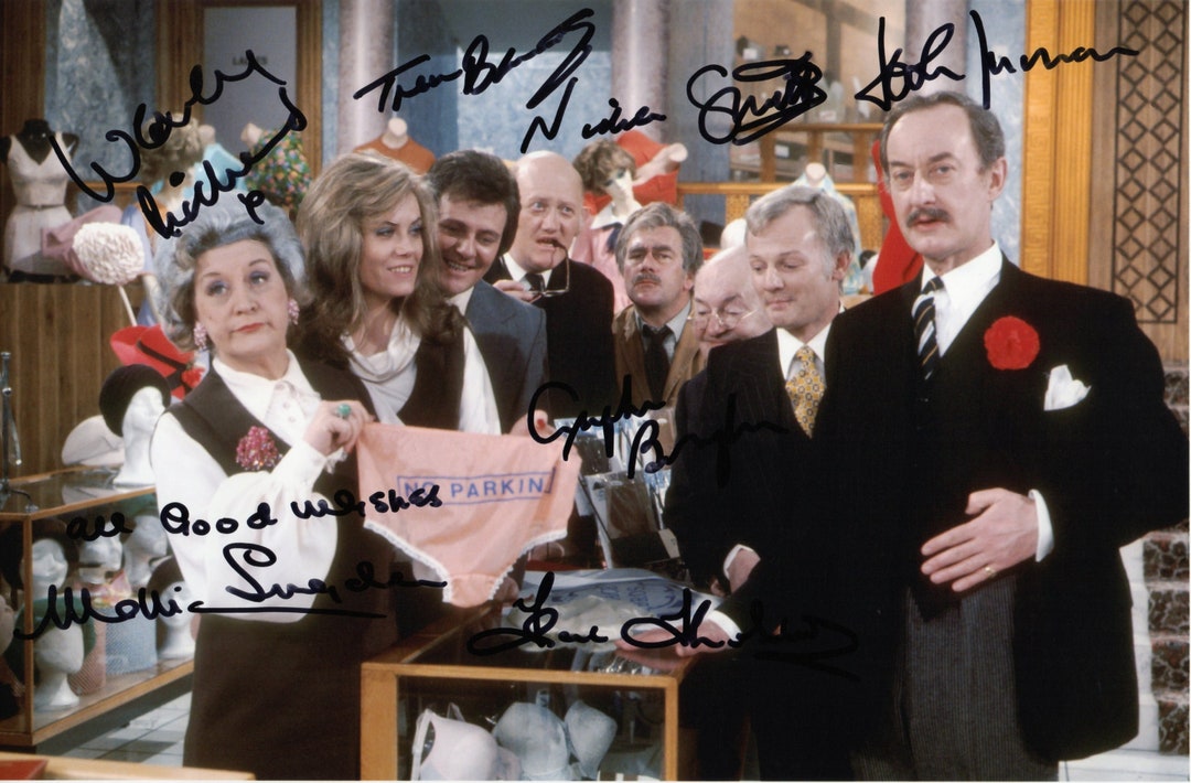 Limited Edition Are You Being Served Cast Signed Photograph CERT ...