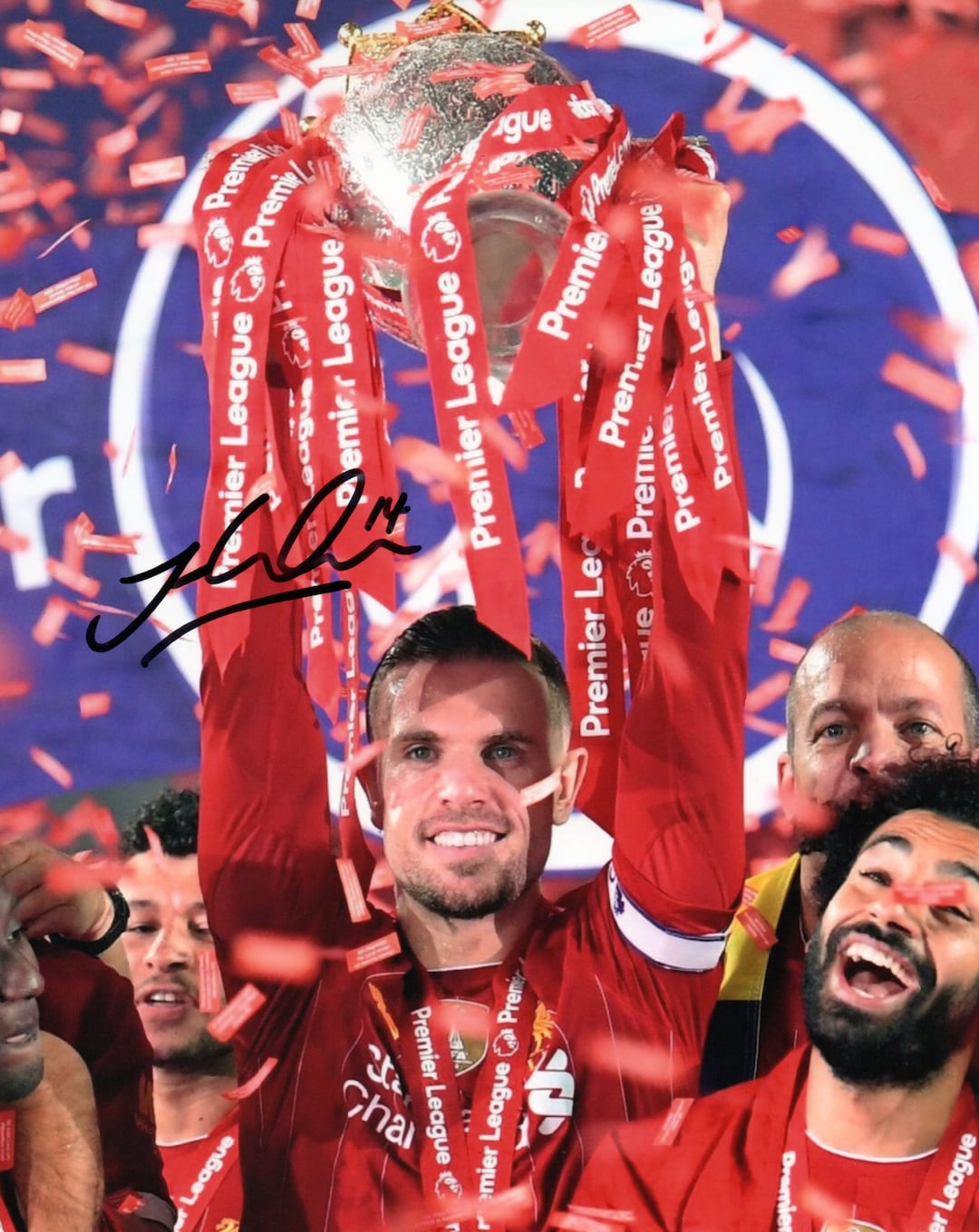 Limited Edition Jordan Henderson Liverpool Signed Photograph CERT ...