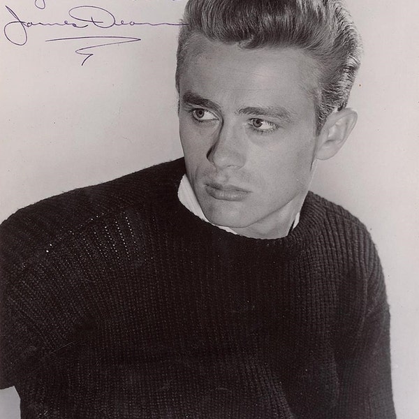 James Dean Autograph - Etsy