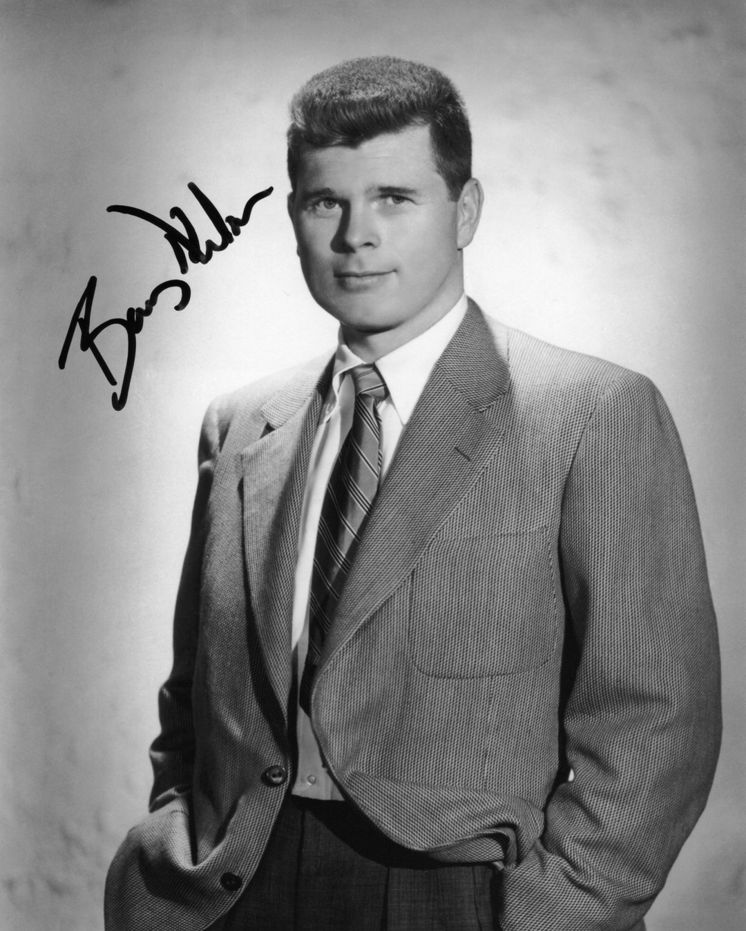 Limited Edition Barry Nelson James Bond Signed Photograph CERT PRINTED ...