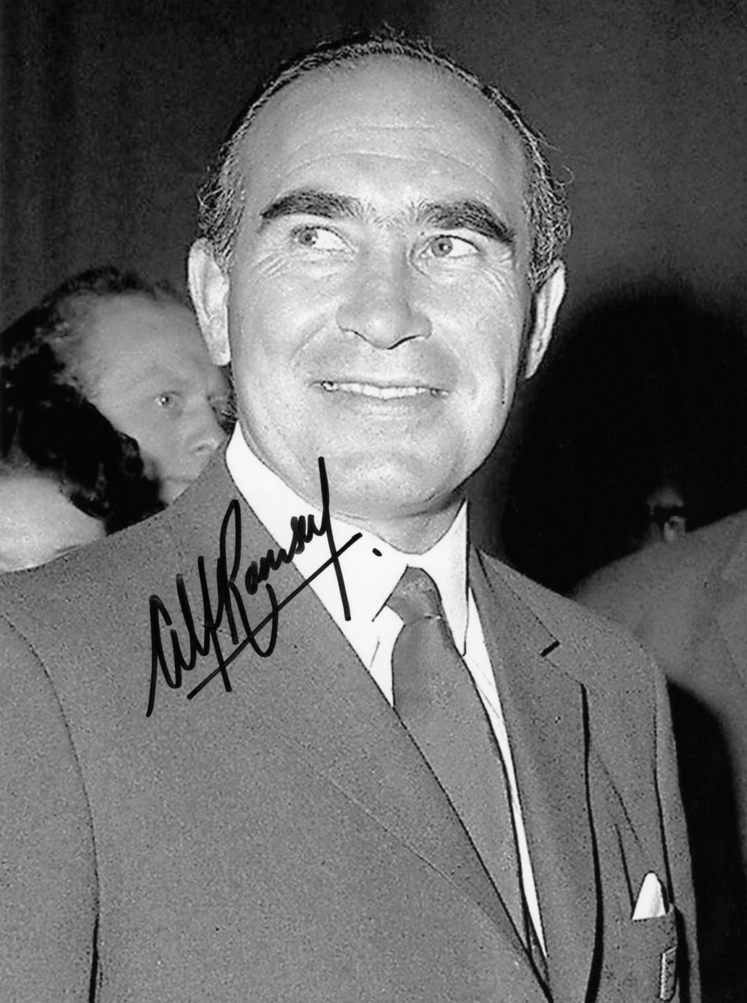 Limited Edition Sir Alf Ramsey England 1966 World Cup Signed Photograph ...