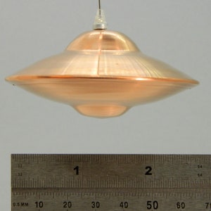 Copper UFO Tree Ornaments With Magnetic Hook - Etsy