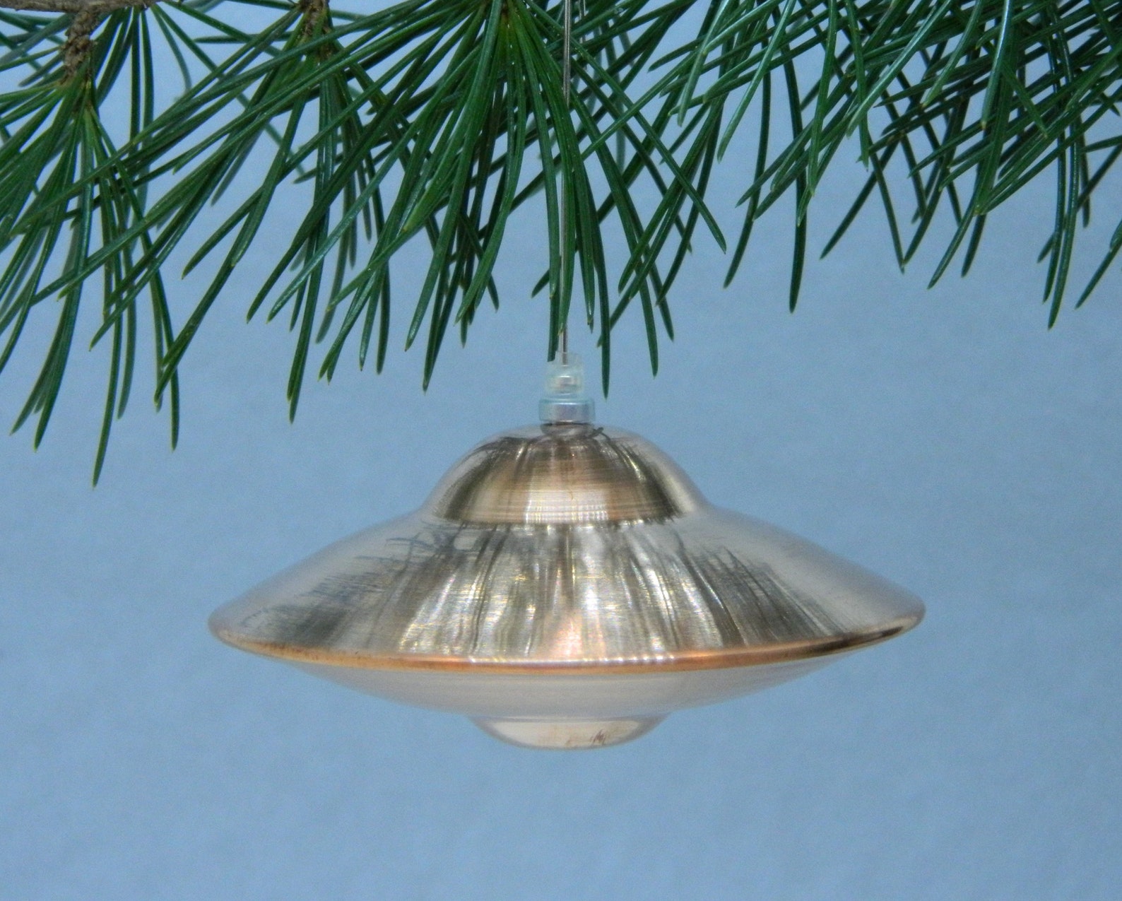 Copper UFO Tree Ornaments With Magnetic Hook - Etsy