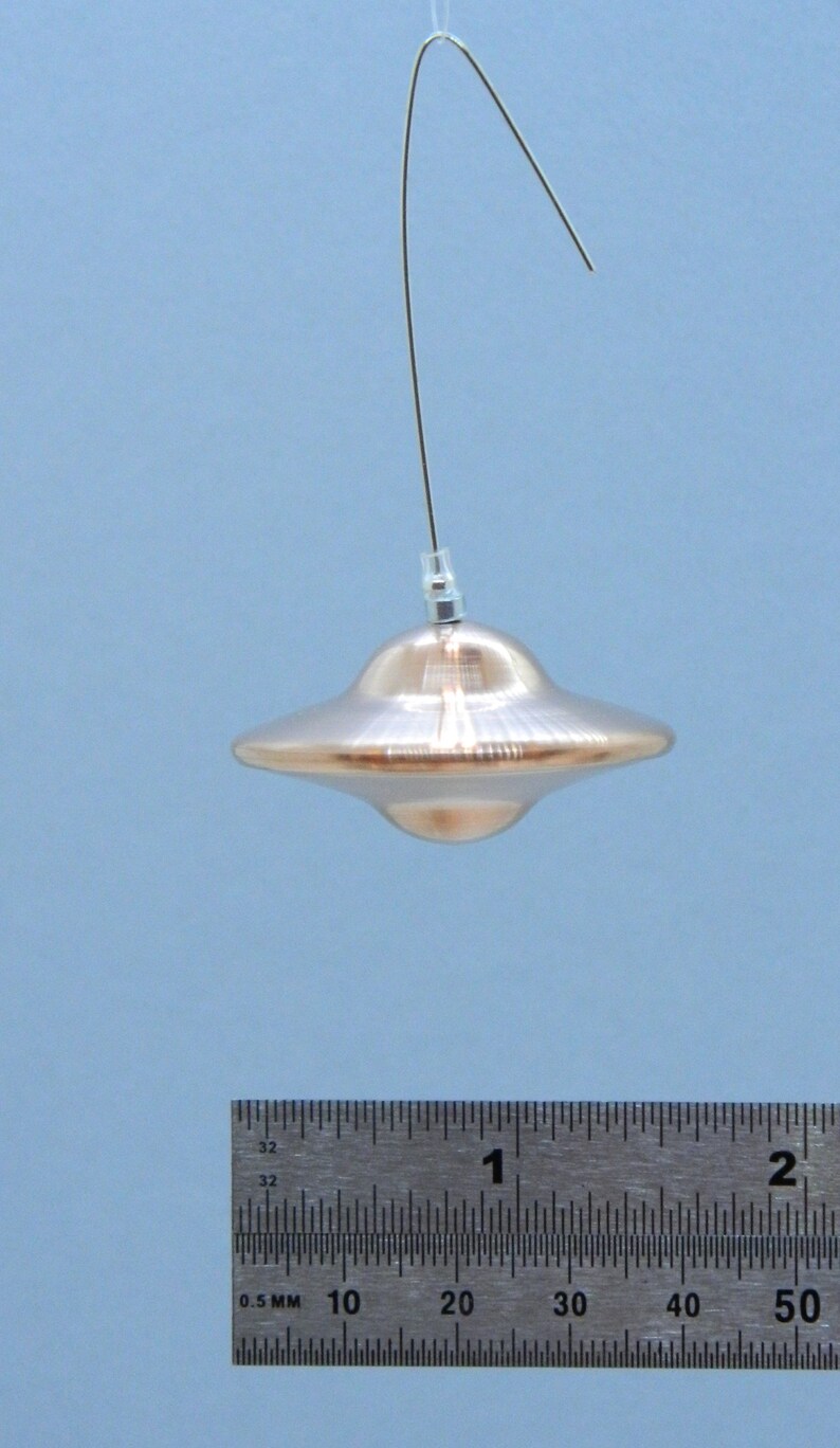 Copper UFO Tree Ornaments With Magnetic Hook - Etsy