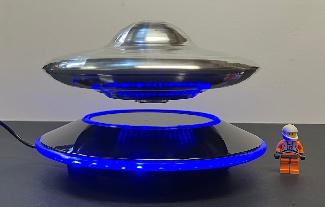 7 Floating UFO With Levitation Platform - Etsy