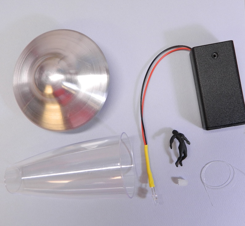 Aluminum UFO Alien Abduction Kit With 3 1/4” UFO - Etsy