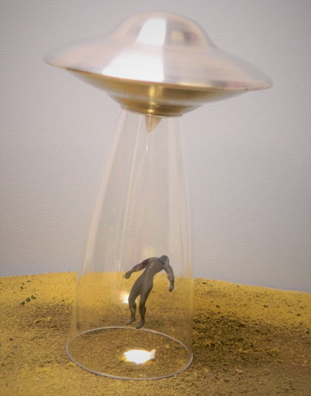 Aluminum UFO Alien Abduction Kit With 3 1/4” UFO - Etsy