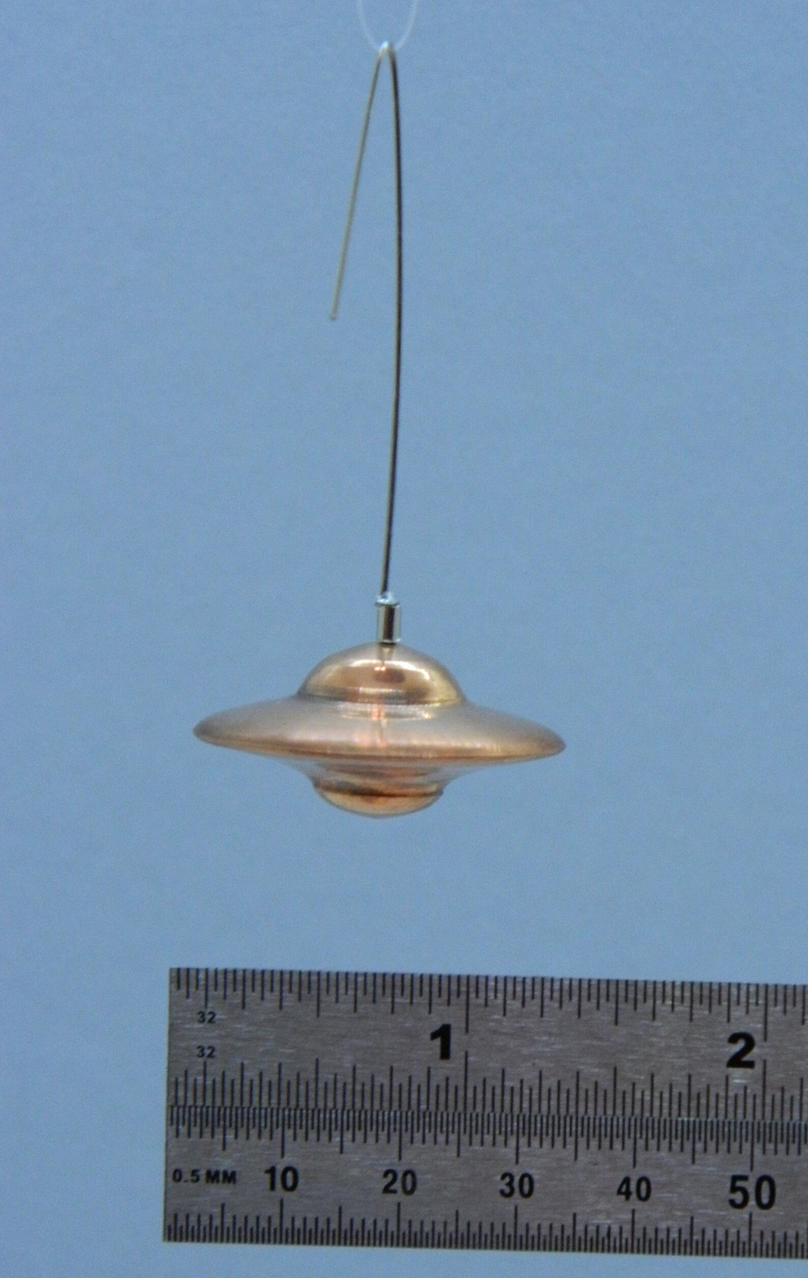 Copper UFO Tree Ornaments With Magnetic Hook - Etsy