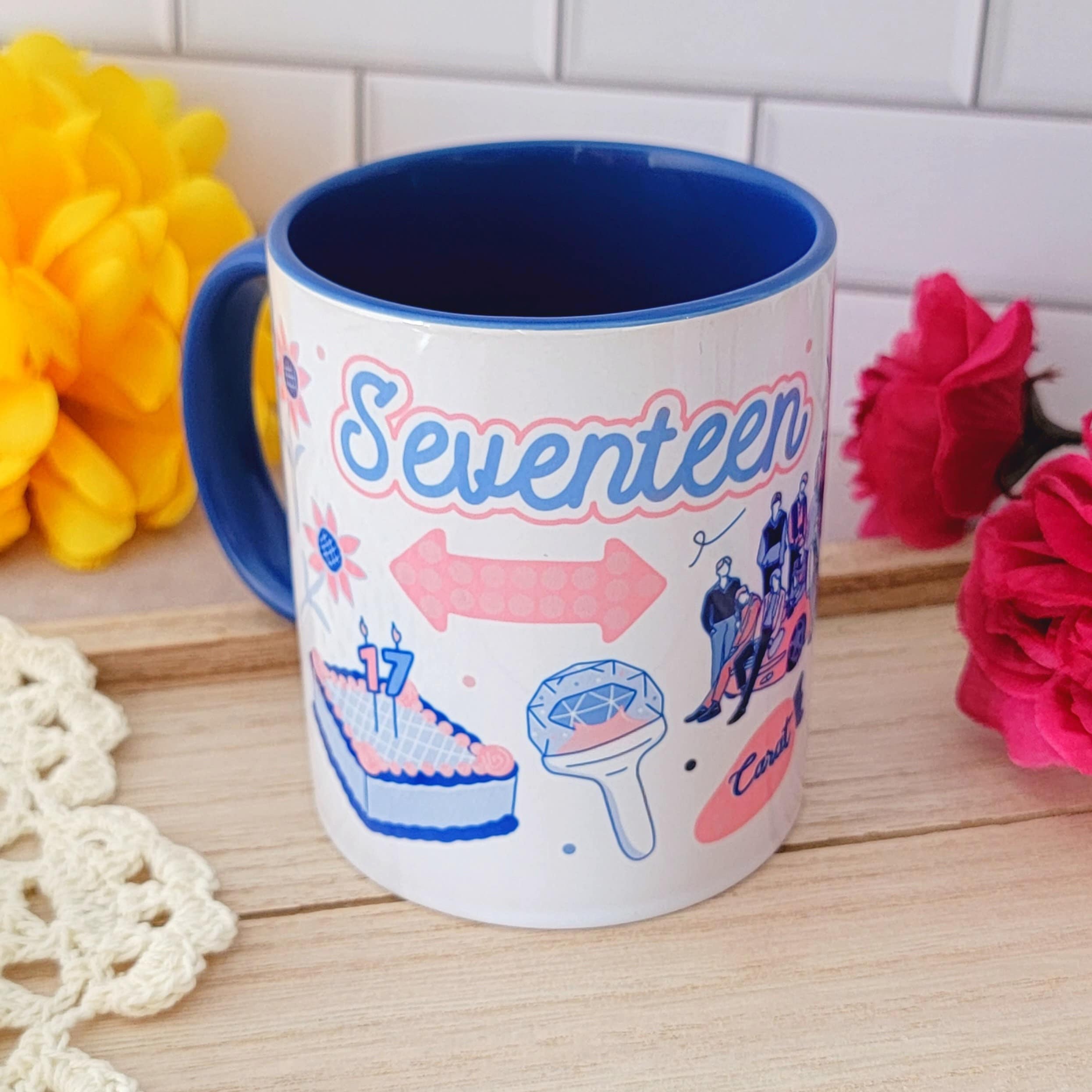 Seventeen Mug - Stan Them (wave 3) // Made to Order - Etsy
