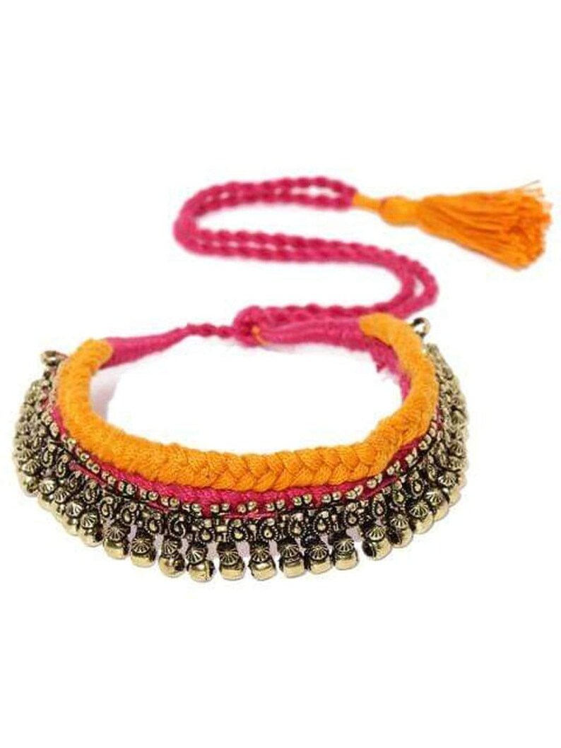 Oxidized Gold Plated Handmade Luxury Jewellery Set/ Party Wear - Etsy