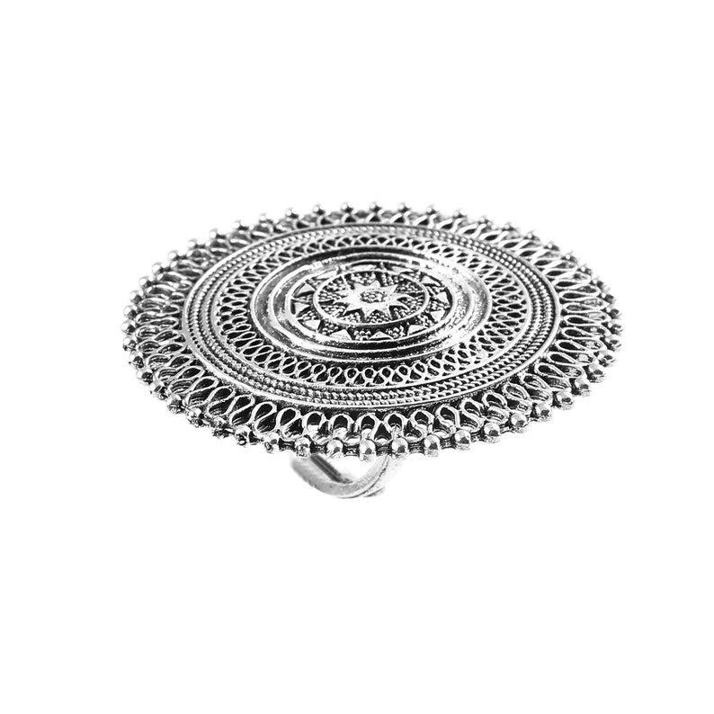 Bollywood Oxidized Silver Plated Biz Size Indian Traditional | Etsy