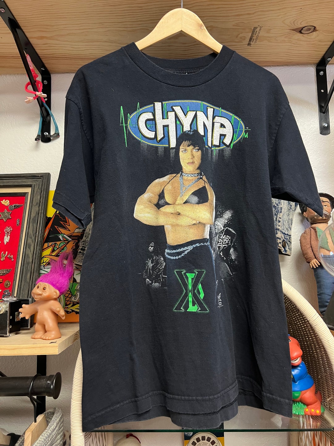 Vintage WWE Chyna Wrestling T-shirt L/XL - Etsy