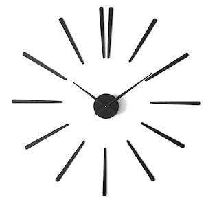 Large Modern Wall Clock White Elegance Huge Interior - Etsy