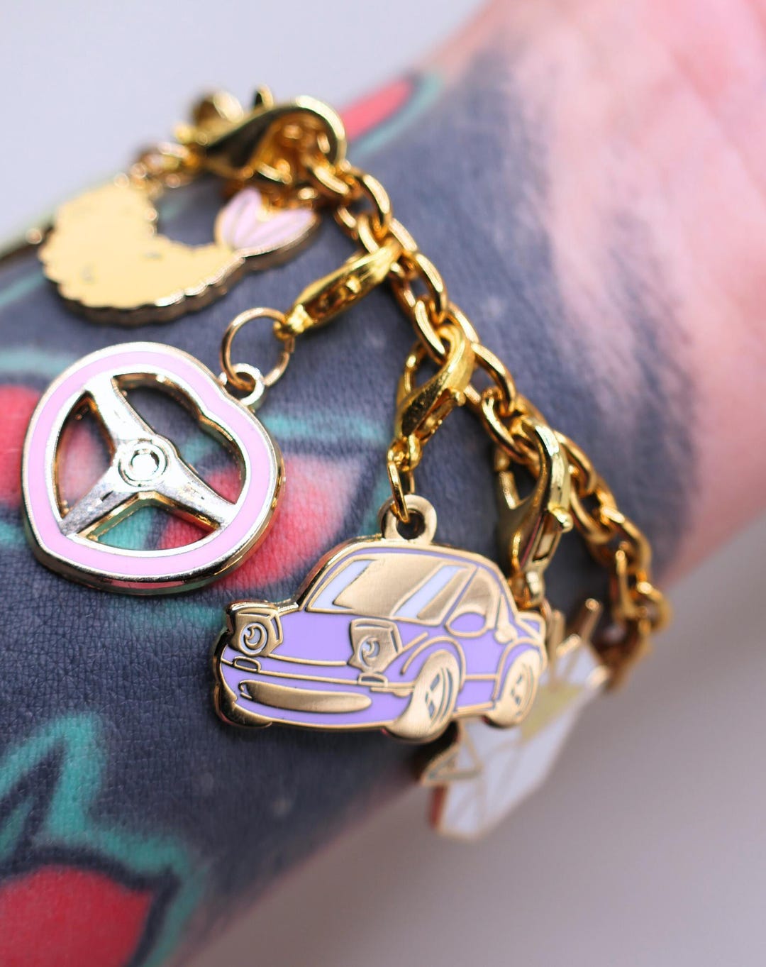 Customizable Charm Bracelet JDM Amime Car Automotive Car Girl Gifts ...