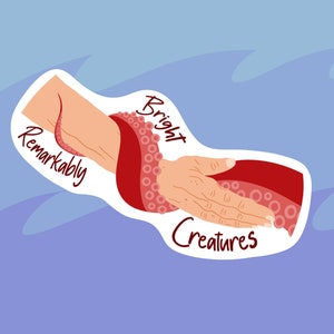 Remarkably Bright Creatures Inspired Stickers - Booktok - Modern ...