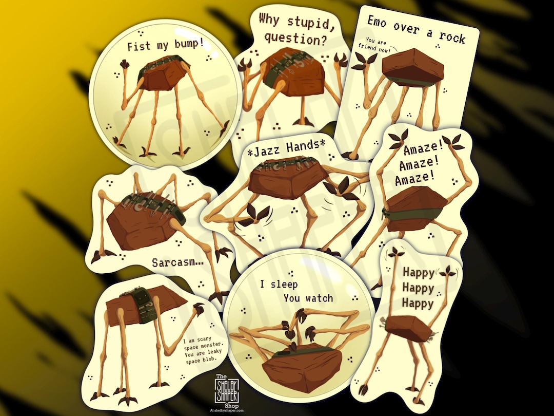 Project Hail Mary Inspired Rocky Stickers - Booktok - Sci-fi - Andy ...