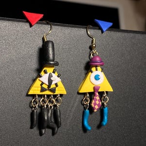 Gravity Falls Inspired Bill Cipher Pyramid Steve Euclid and Scalene ...