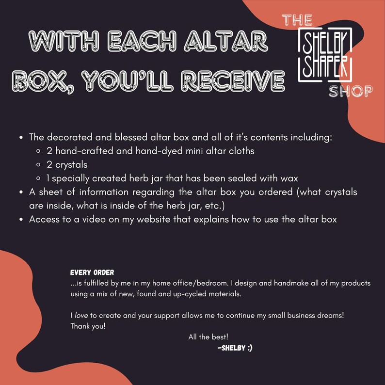 Mini Altar Kits - Witches Altars - Manifestation Boxes - Etsy Canada