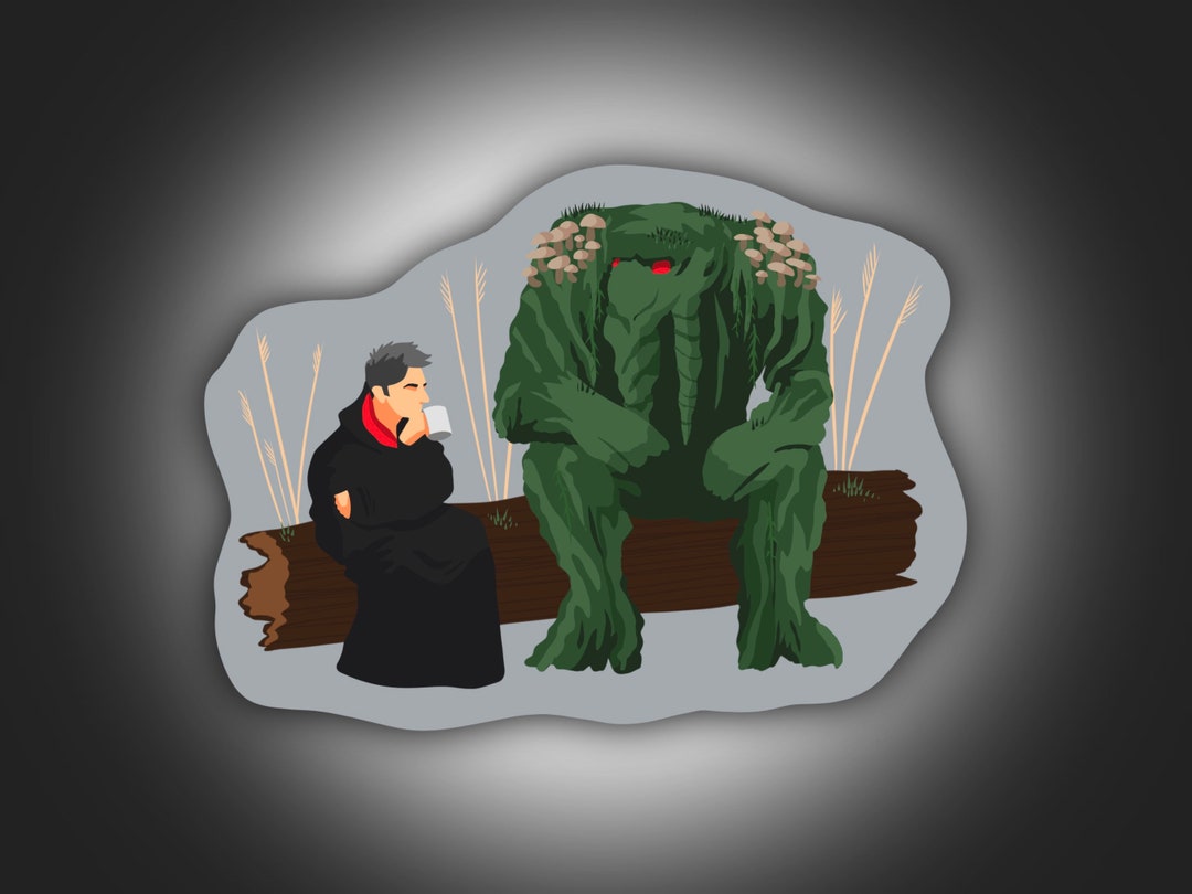 Werewolf by Night Jack and Todd Log Sticker - Etsy