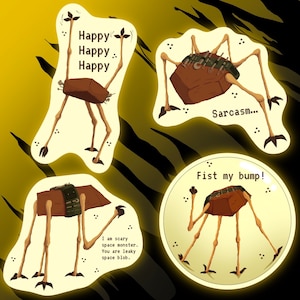 Project Hail Mary Rocky Sticker Sets - Etsy