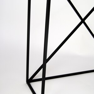 Metal Console Base, Console Legs, Steel Console, Table Base, Industrial ...