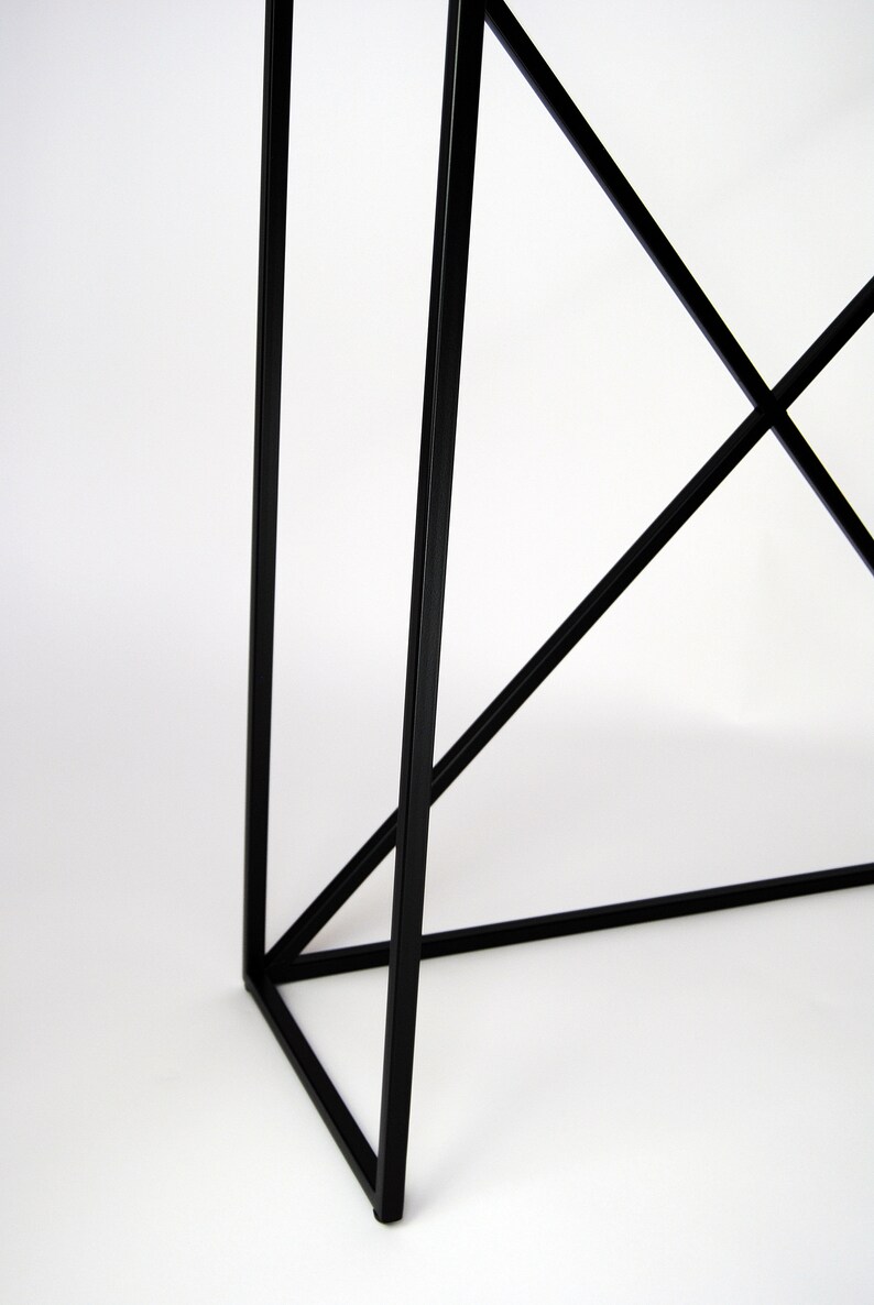 Metal Console Base, Console Legs, Steel Console, Table Base, Industrial ...