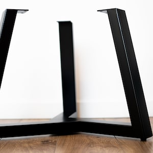 Black Color Metal Coffee Table Legs, Modern Table Base, Steel Table ...