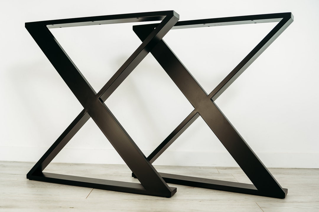 X-shape Dining Table Legs , Table Legs, Metal Table Legs, Industrial ...