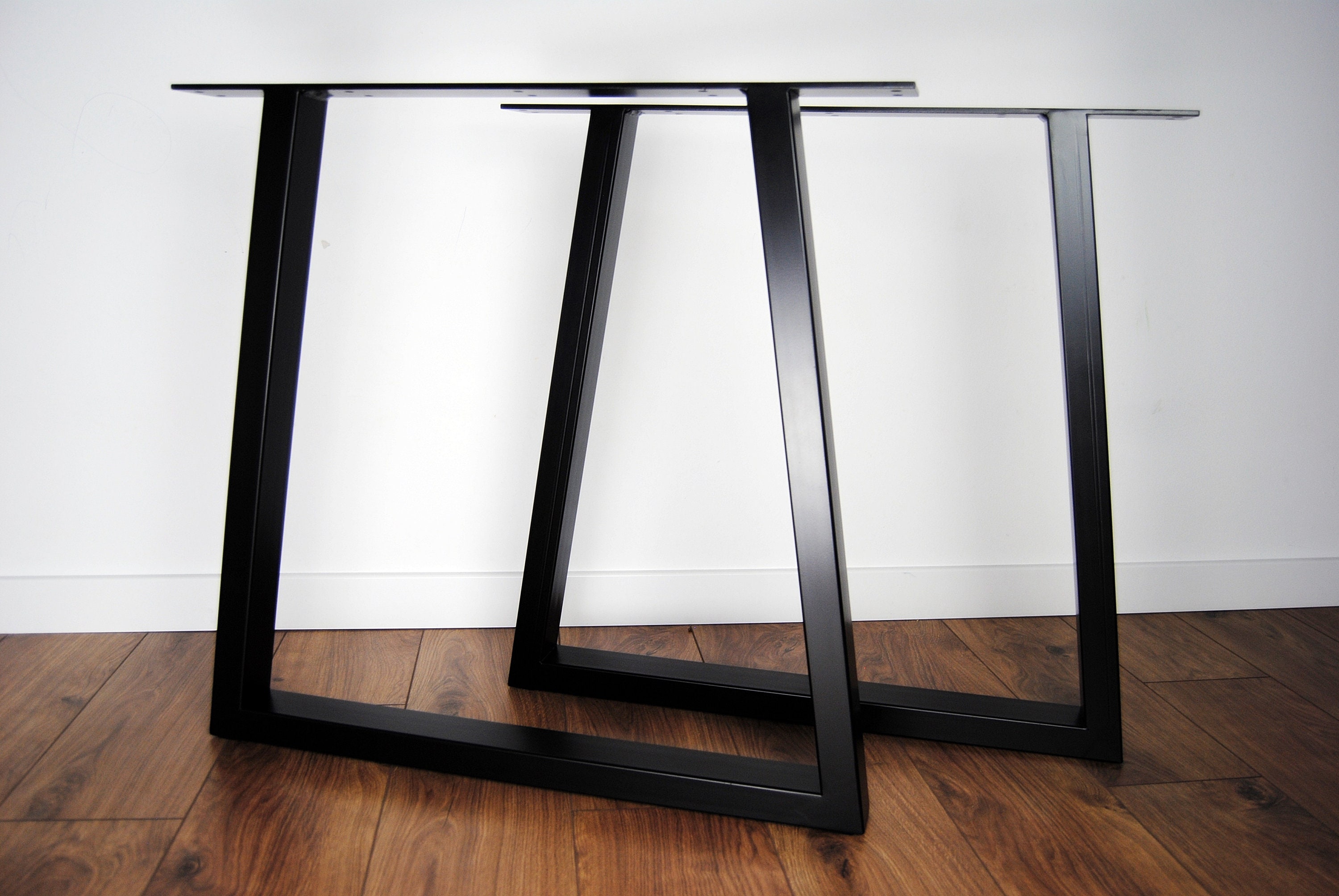 Trapezoid Steel Table Base 71x71 Cm , 28" WIDE X28" HIGH Powder Coated ...