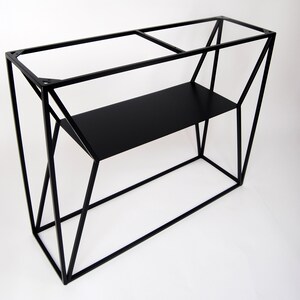 Metal Console Base, Console Legs, Steel Console, Table Base, Industrial ...