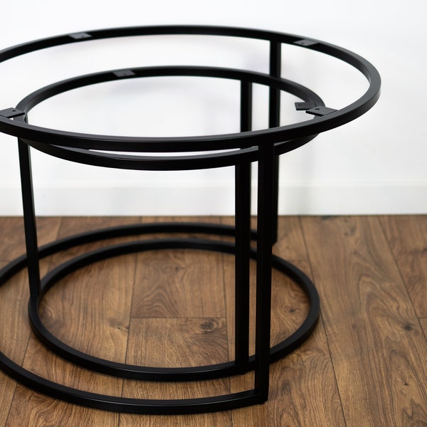 Round Steel Coffee Table Base - Etsy