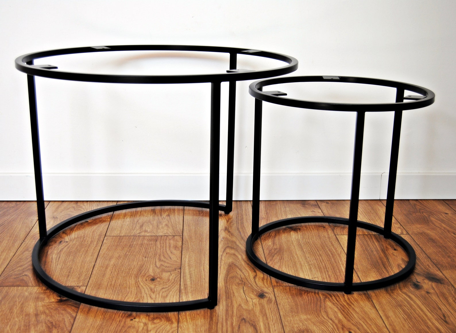 Set of 2 Coffee Table Base Modern Table Base Steel Table - Etsy