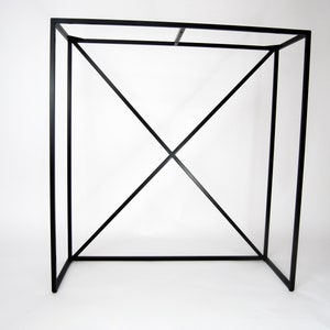 Metal Console Base, Console Legs, Steel Console, Table Base, Industrial ...