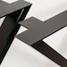 X-shape Dining Table Legs , Table Legs, Metal Table Legs, Industrial ...