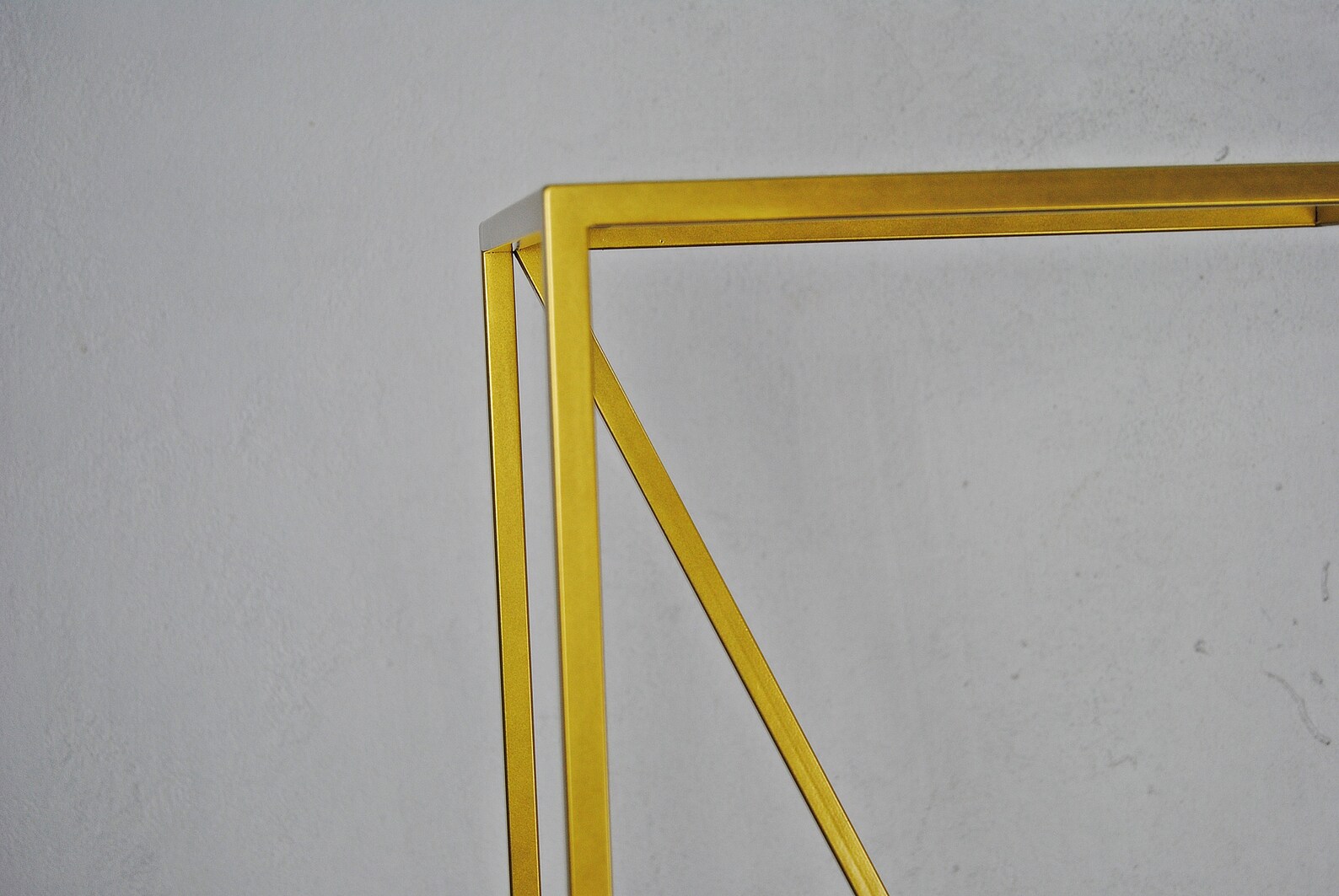 GOLD Metal Console Base, Console Legs, Steel Console, Gold Table Base ...