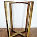GOLD POWDER COATED Metal Table Legs Modern Table Base Steel - Etsy