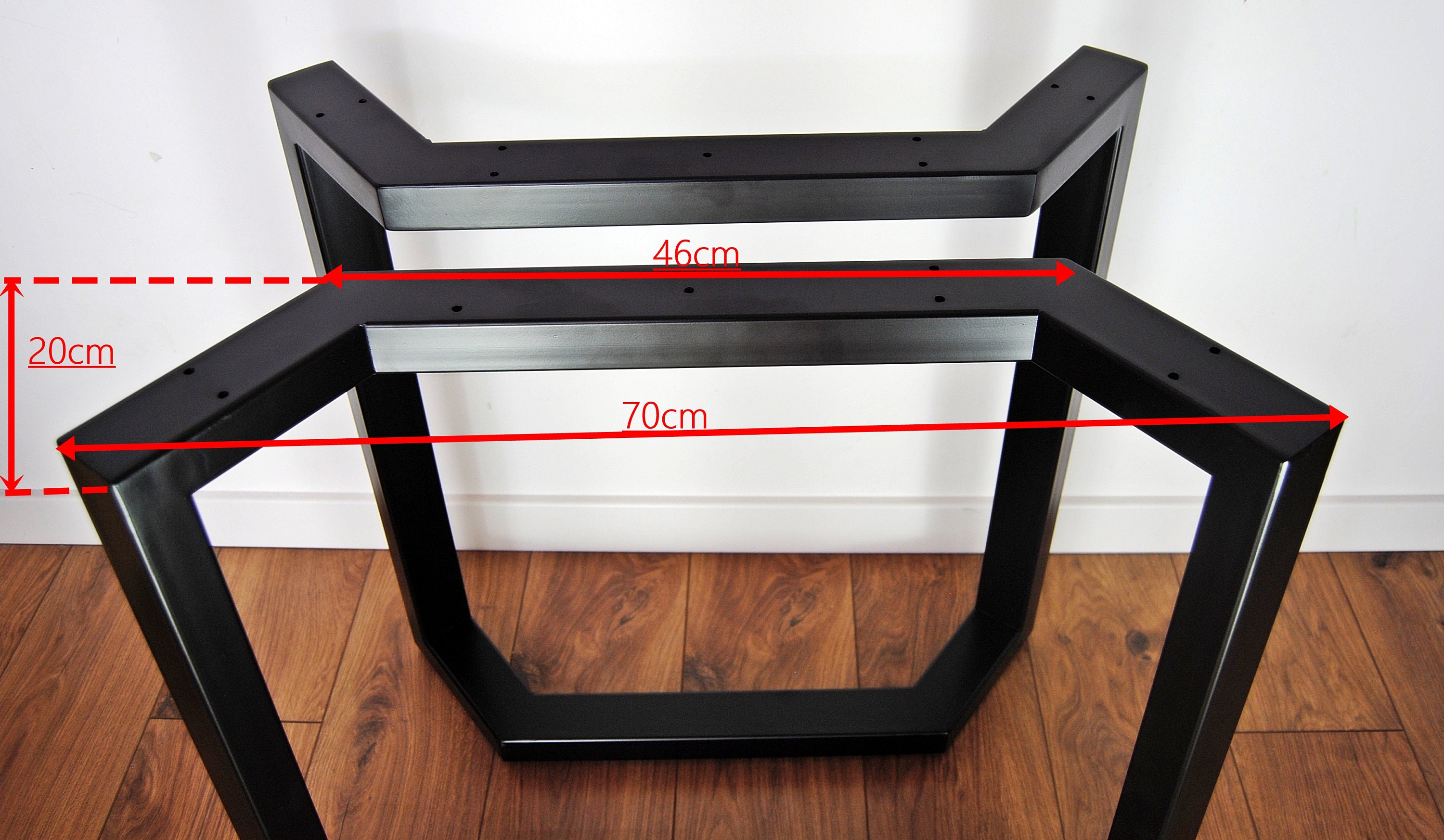 STRONG Steel Table Legs 70x72 Cm 2755 WIDE X 28 - Etsy