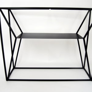 Metal Console Base, Console Legs, Steel Console, Table Base, Industrial ...