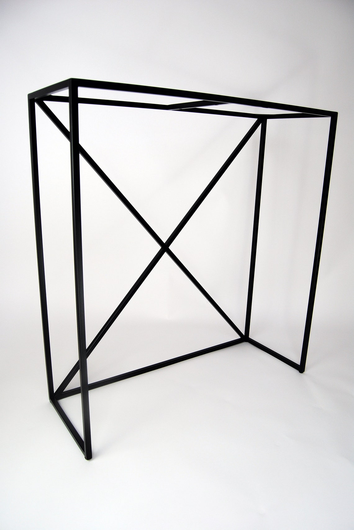 Metal Console Base Console Legs Steel Console Table Base | Etsy