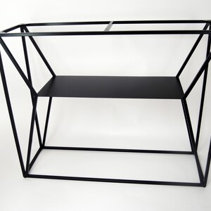 Metal Console Base, Console Legs, Steel Console, Table Base, Industrial ...