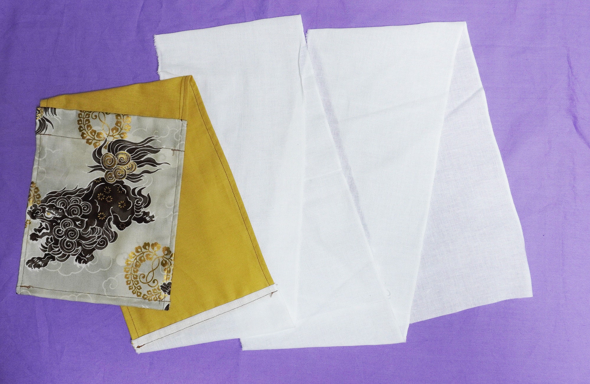 KURONEKO Fundoshi With Front Cloth Japanese Pattern - Etsy