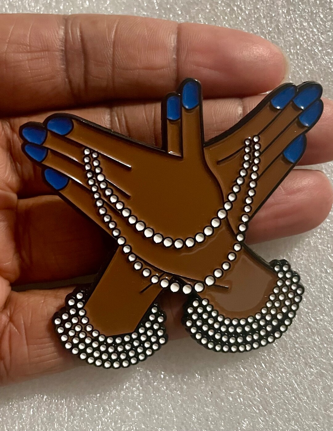 DOVE HANDS Zeta Phi Beta Sorority, Inc, Enamel Pin - Etsy