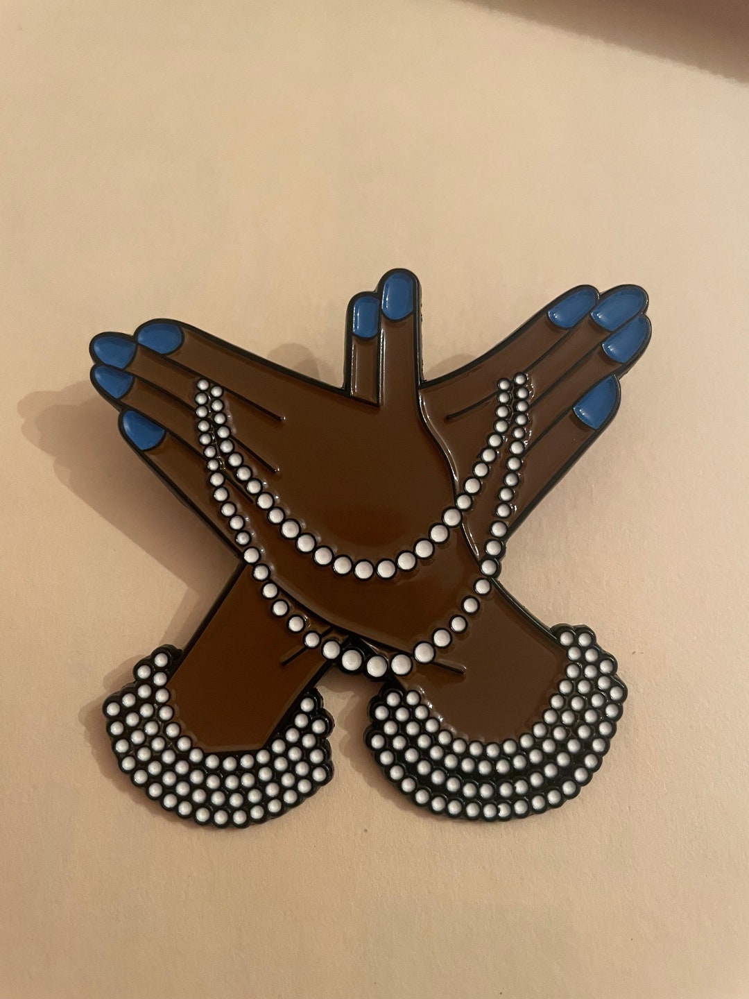 DOVE HANDS Zeta Phi Beta Sorority, Inc, Enamel Pin - Etsy