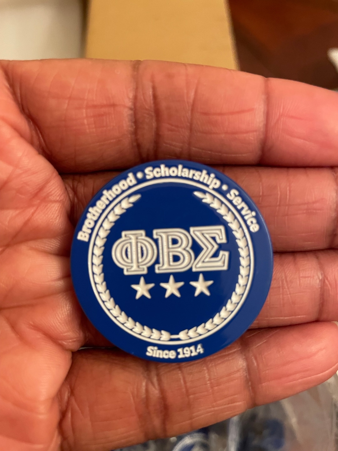 Phi Beta Sigma Fraternity Incorporated, Principles and Stars Enamel ...