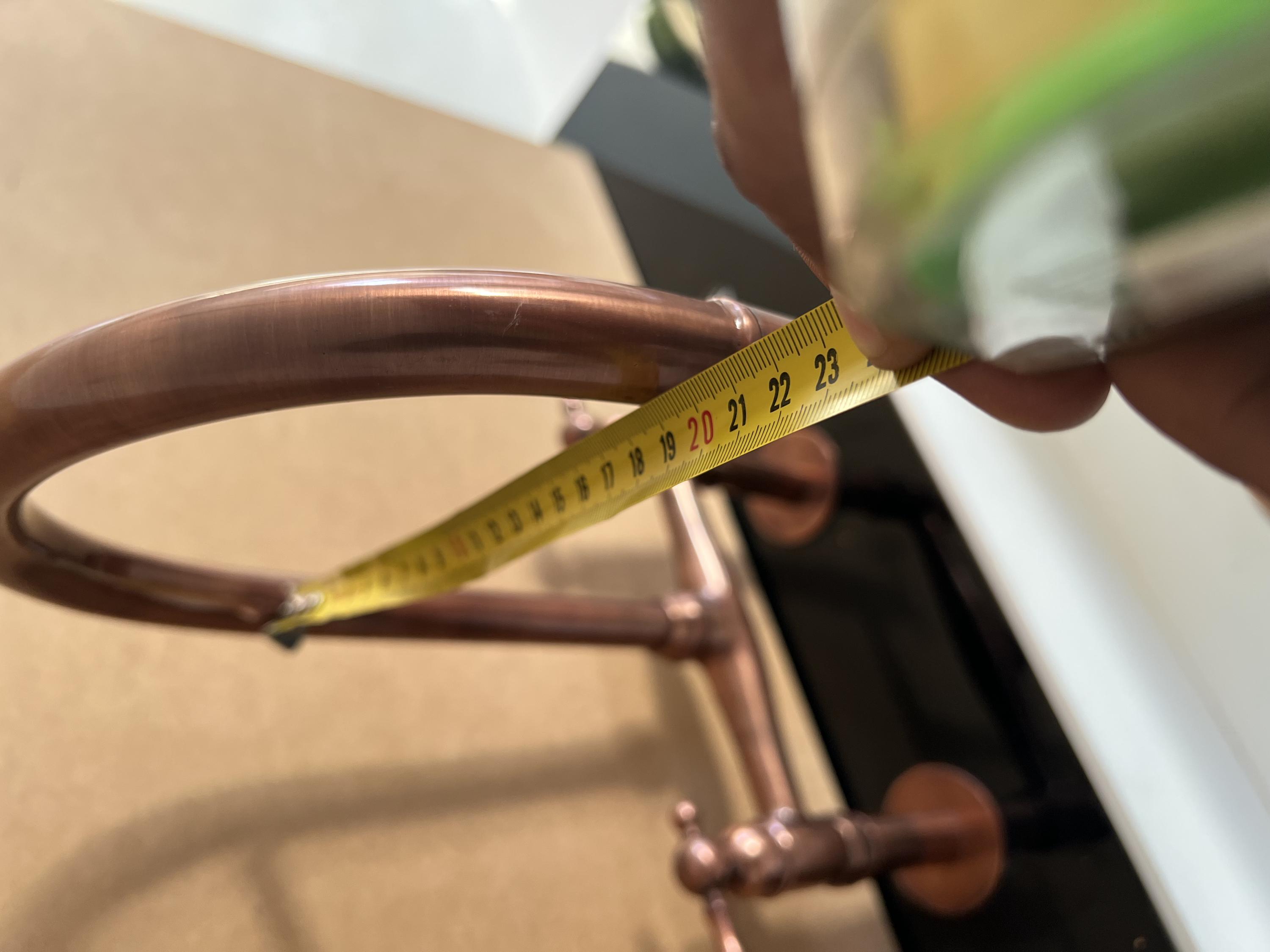 Antique Copper Kitchen Bridge Faucet - Copper Bridge Faucet, Copper ...